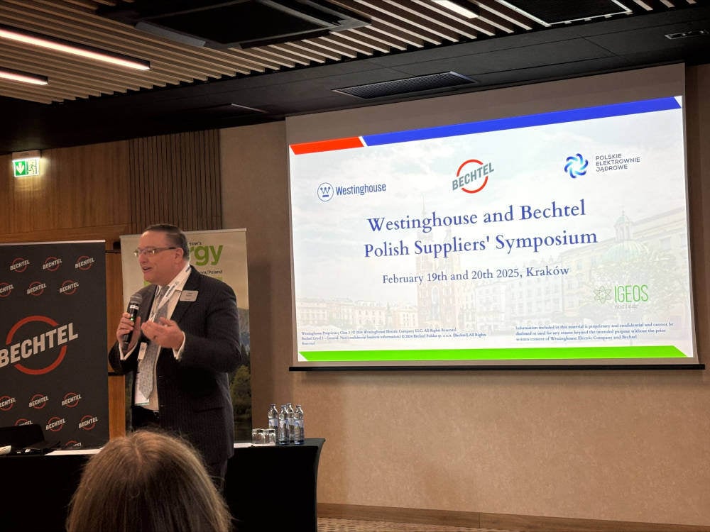 Time to Get to Work! Polish Companies Meet with Westinghouse to Discuss Support for AP1000® Project